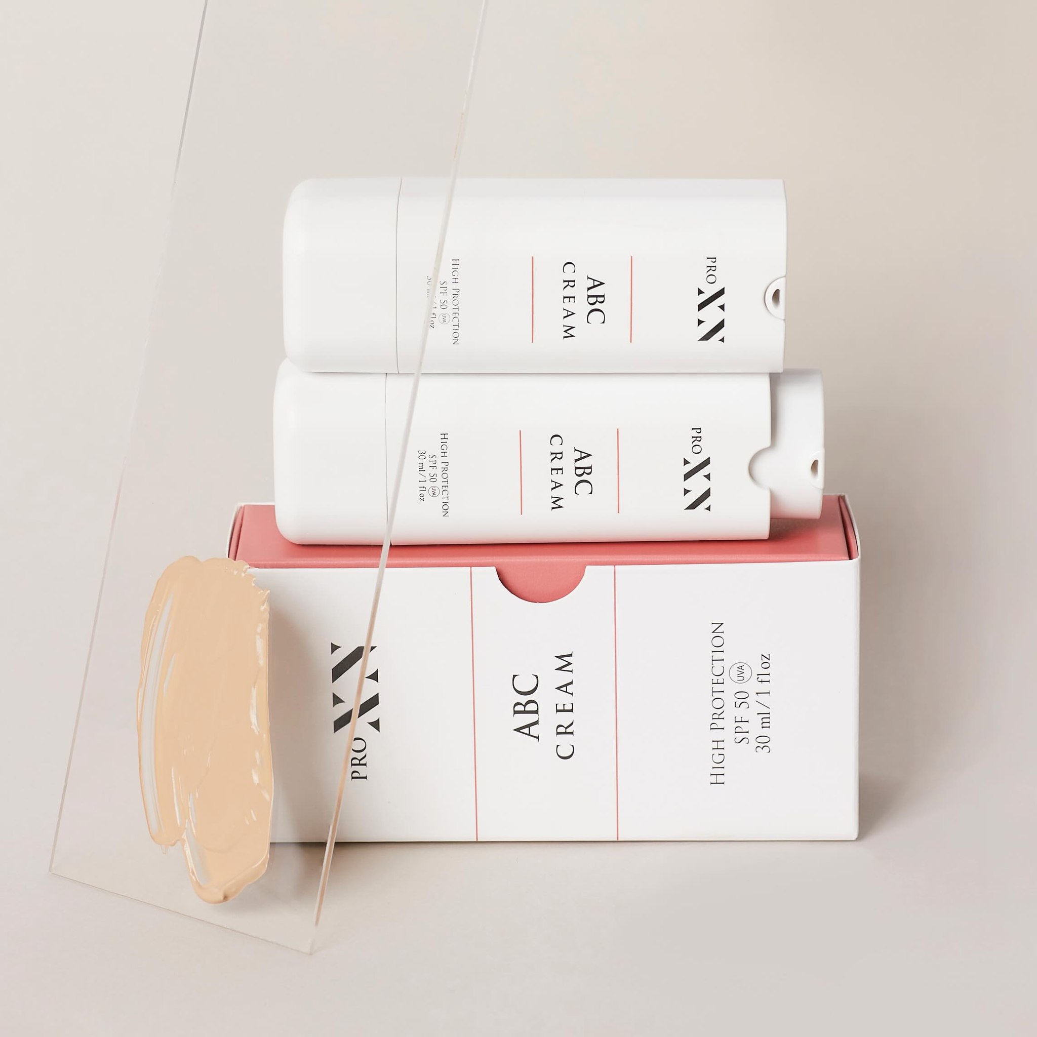 PRO XN ABC CREAM SPF50 Krem ochronny koloryzujący – naturalny blask i ...